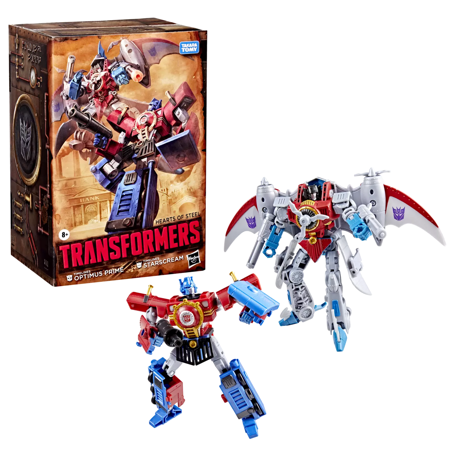 Transformers Timelines Comic Edition Optimus Prime and Starscream [Hea ...