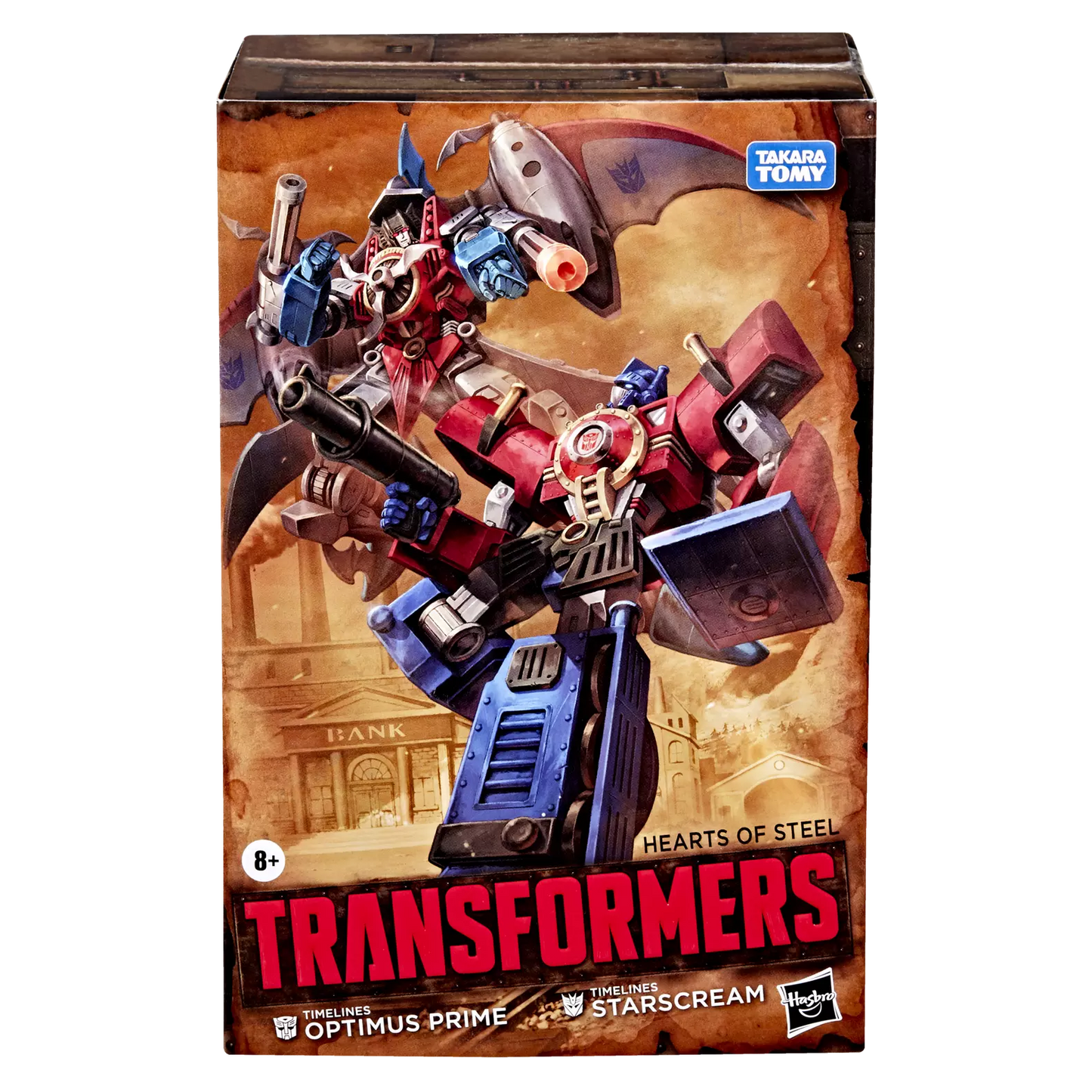Transformers Timelines Comic Edition Optimus Prime and Starscream [Hea ...